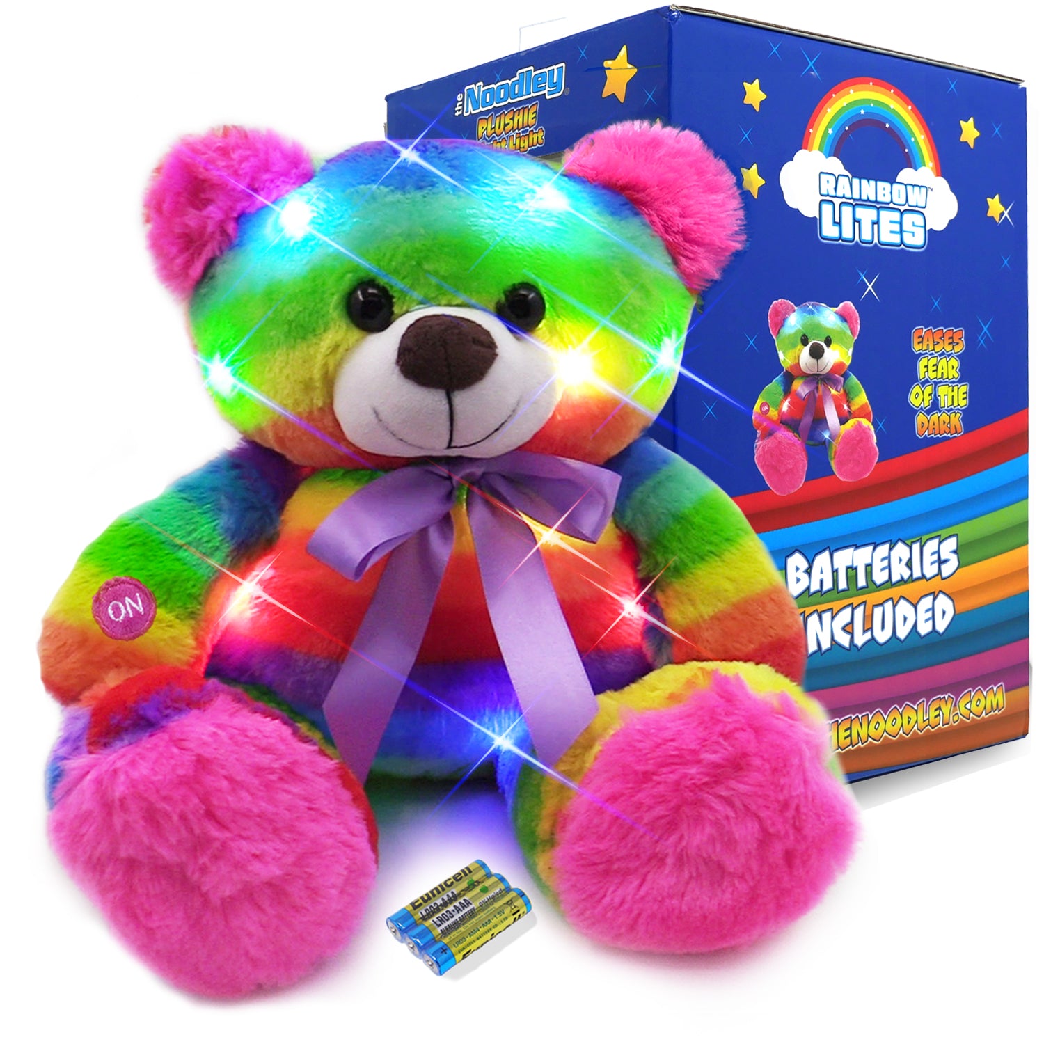 Buy Light Bear Online | LED Teddy Bear Bedtime Toy – The Noodley