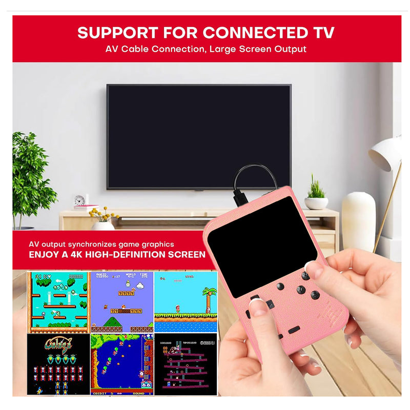 Handheld Games for Kids Console 400 Retro Video Games, Electronic Toy ...